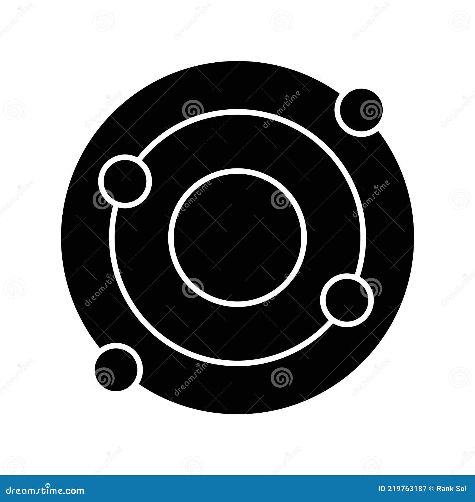 Copernican System Vector Icon Which Can Easily Modify or Edit Stock ...