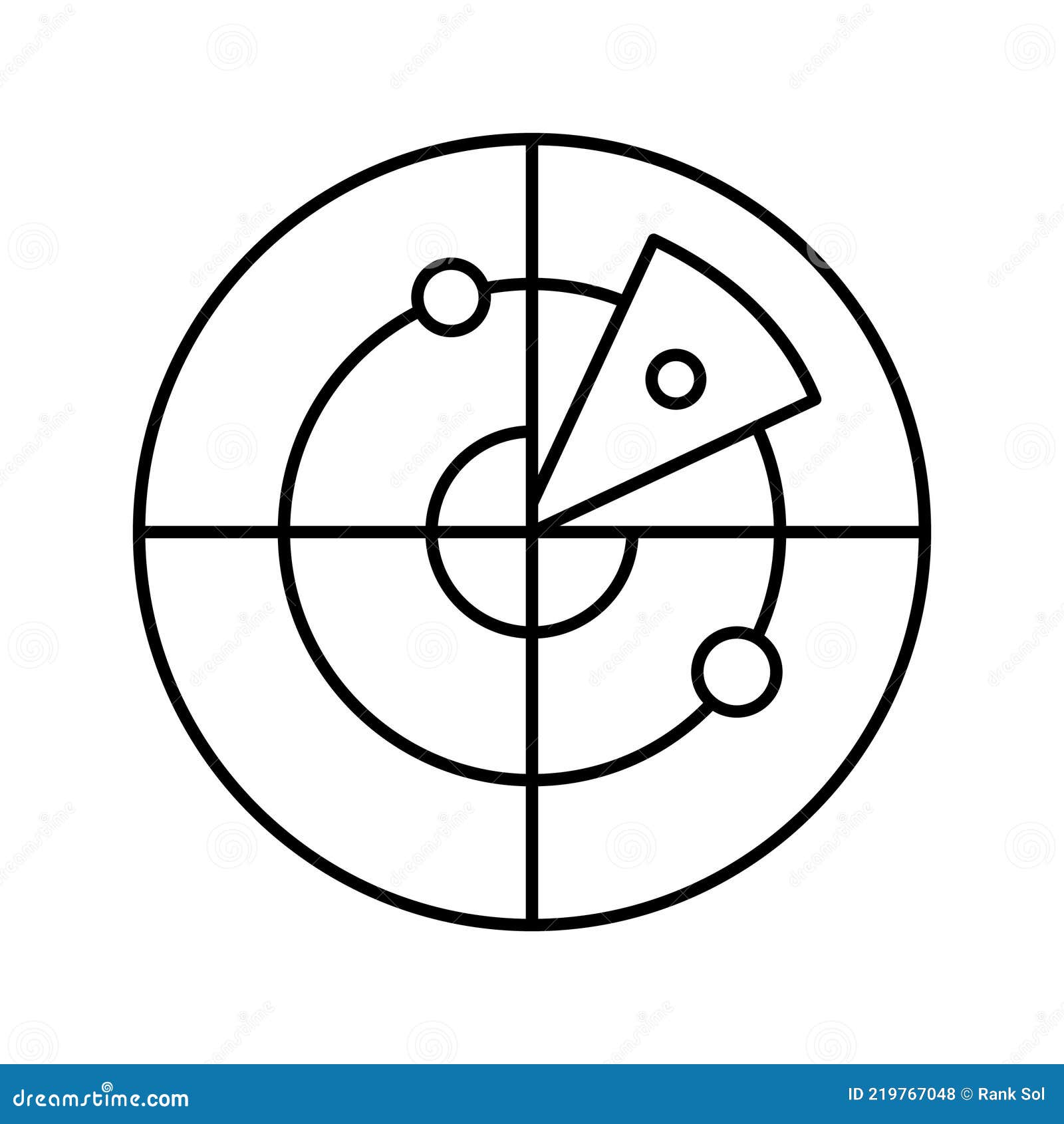 Copernican System, Vector Icon Which Can Easily Modify or Edit Stock ...