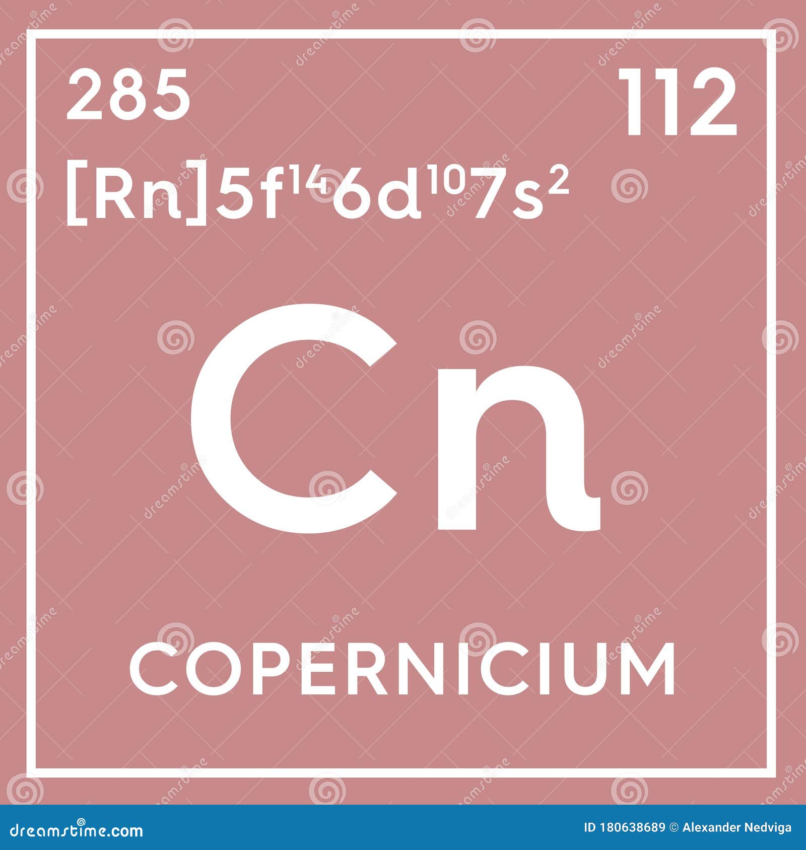 Copernicium Periodic Table