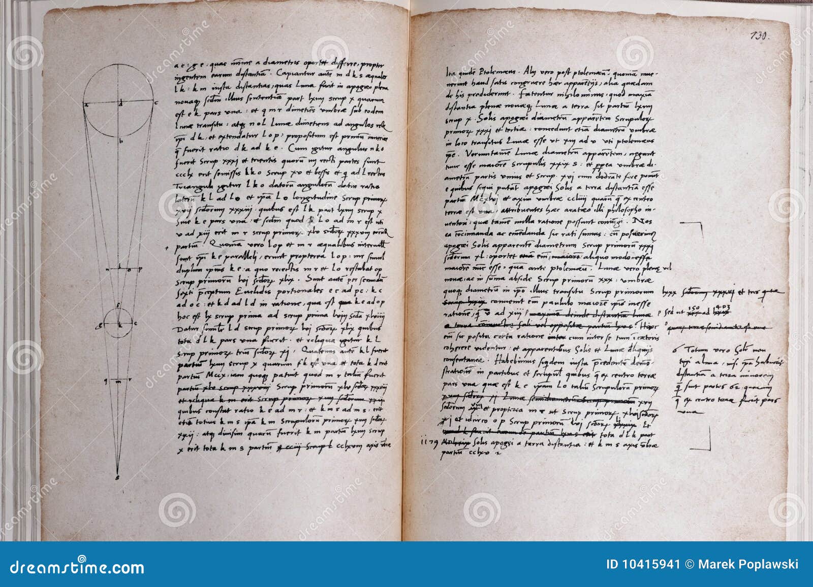 Copernicus note book stock image. Image of horizontal - 10415941