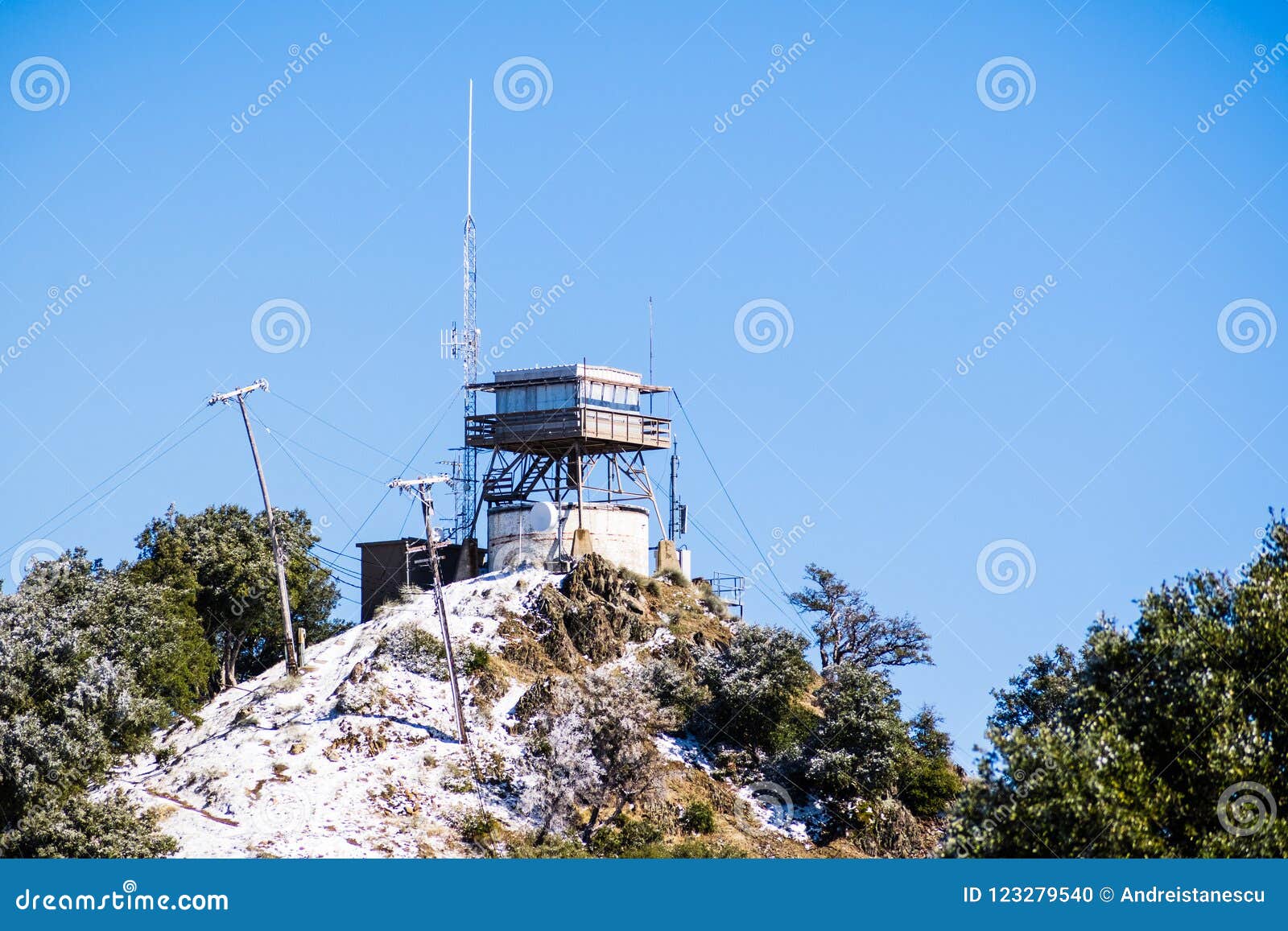 Copernicus Peak in Diablo Range, the Highest Peak in Santa Clara County ...