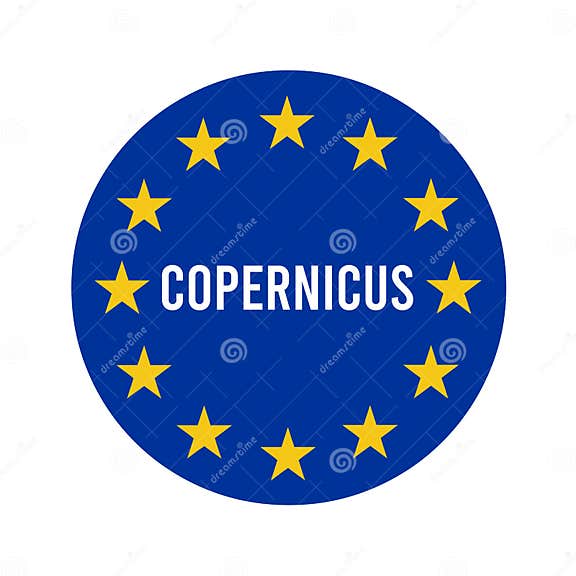 Copernicus Programme Symbol Icon Stock Illustration - Illustration of ...