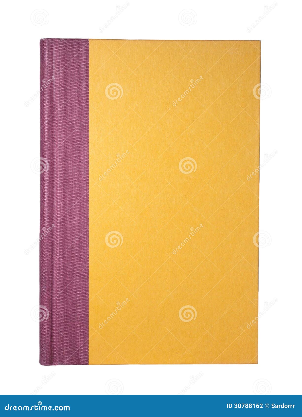 Copertina del libro giallo fotografia stock. Immagine di documento ...