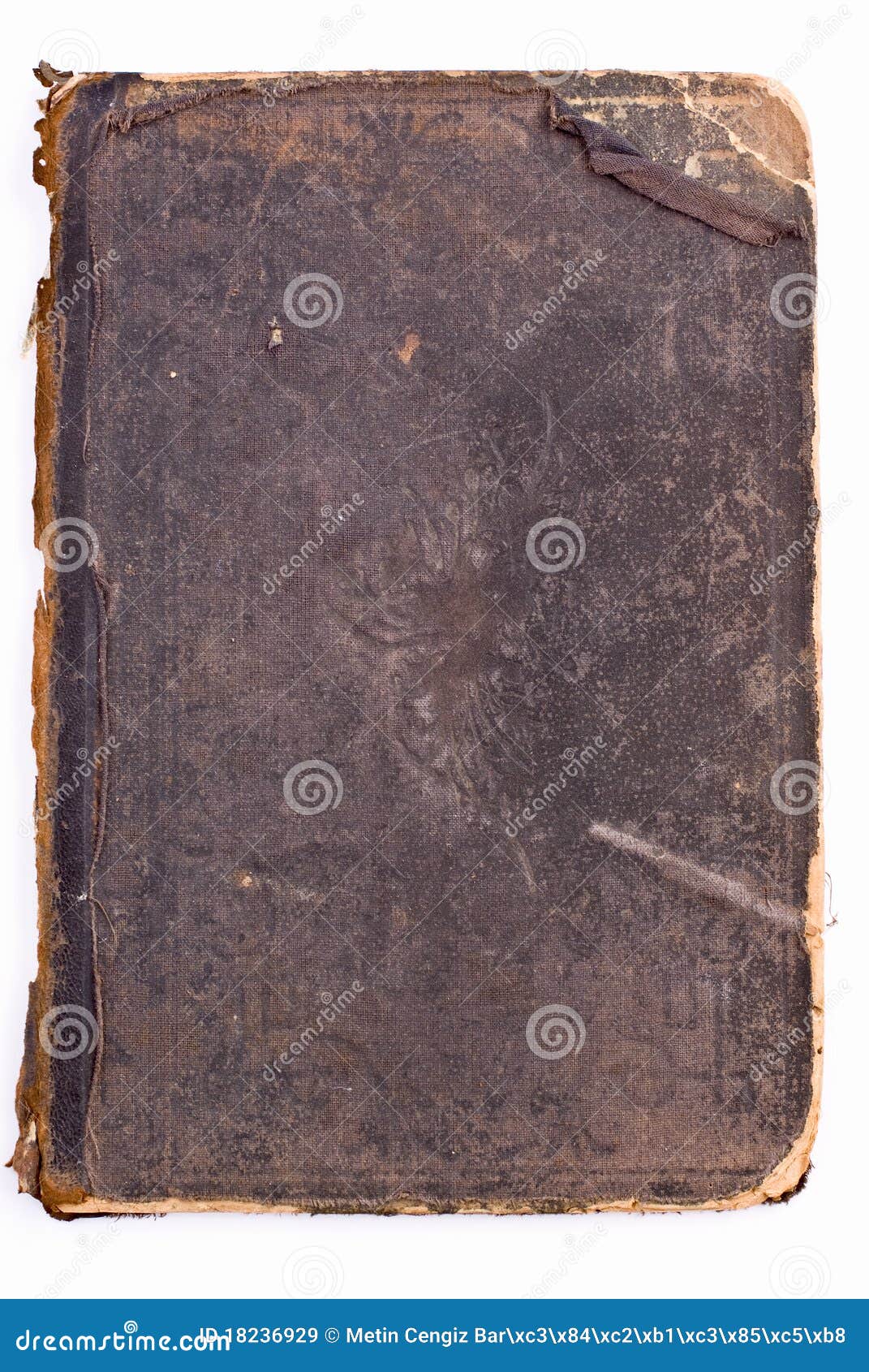 Copertina di libro vecchio immagine stock. Immagine di funzionamento ...