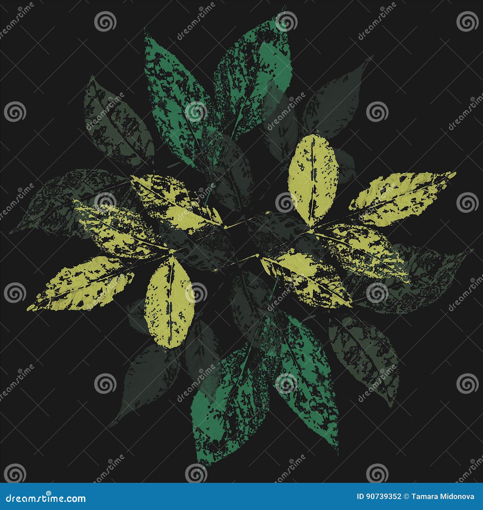 Copie originale de nature illustration stock. Illustration du jardin ...