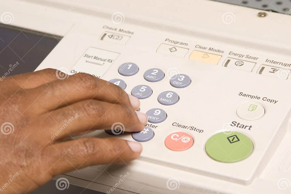 Copier, Female Hands Working Stock Image - Image of scanner, occupation ...