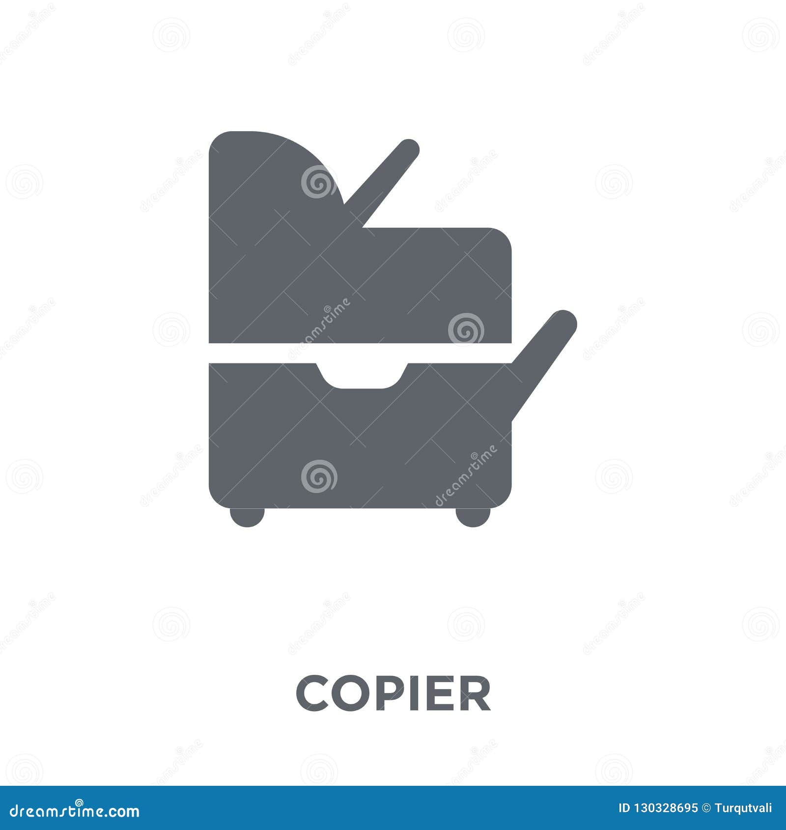Copier Icon from Electronic Devices Collection. Stock Vector ...