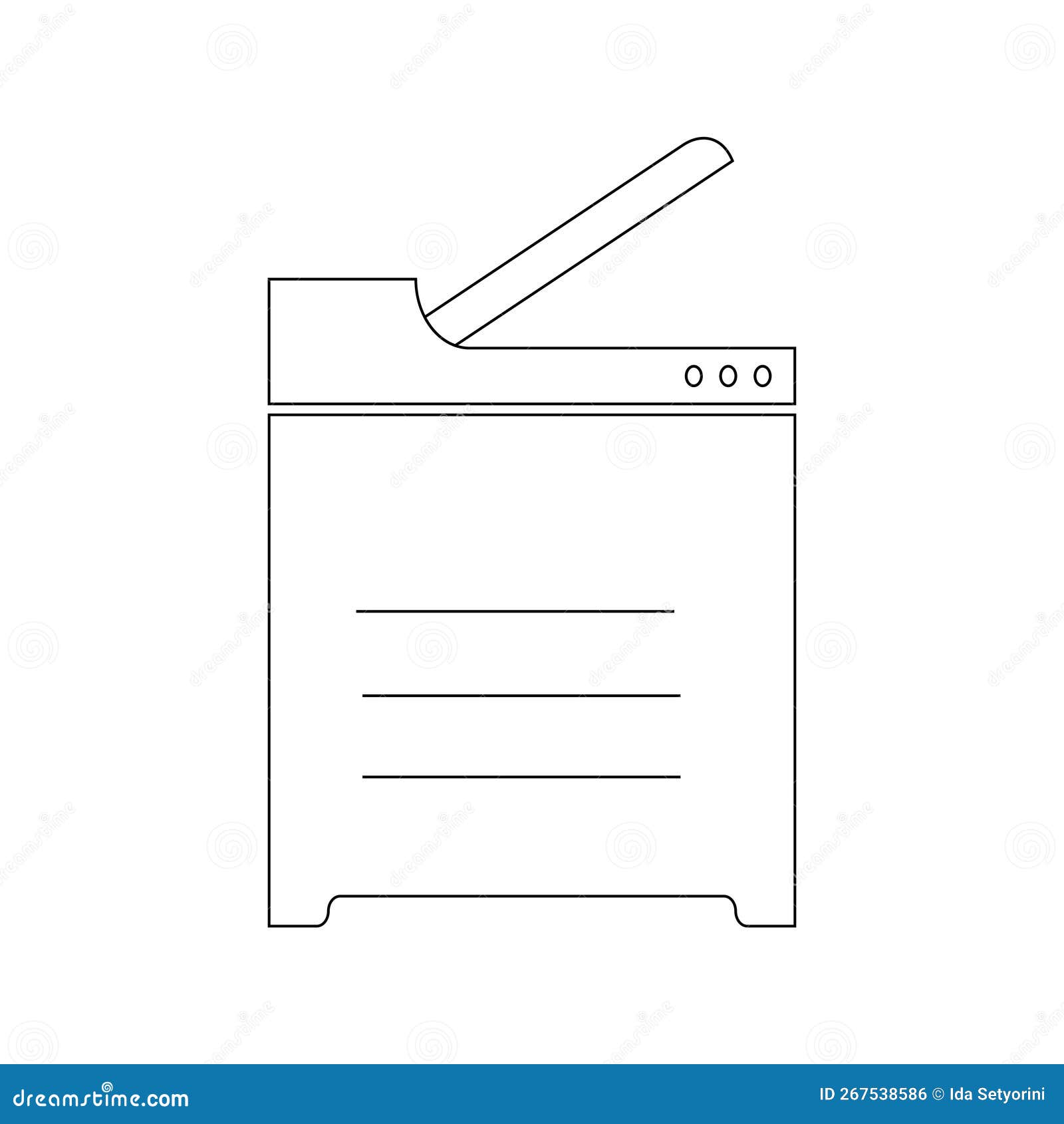 Copier icon vector stock illustration. Illustration of object - 267538586 Copier icon vector stock illustration. Illustration of object - 267538586
