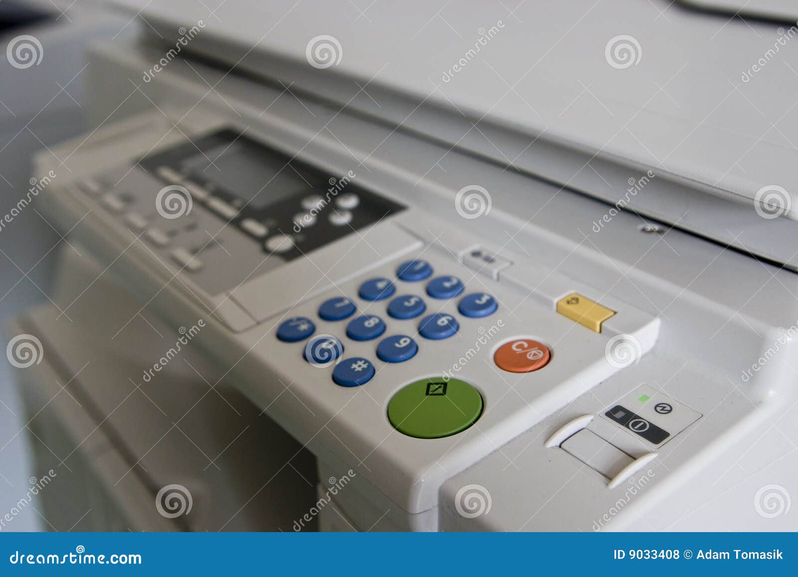 Copier machine. stock photo. Image of paper, copier, toner - 9033408