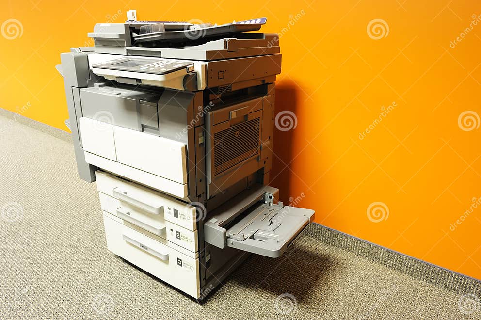 Copier in office stock image. Image of copy, printer - 62660447