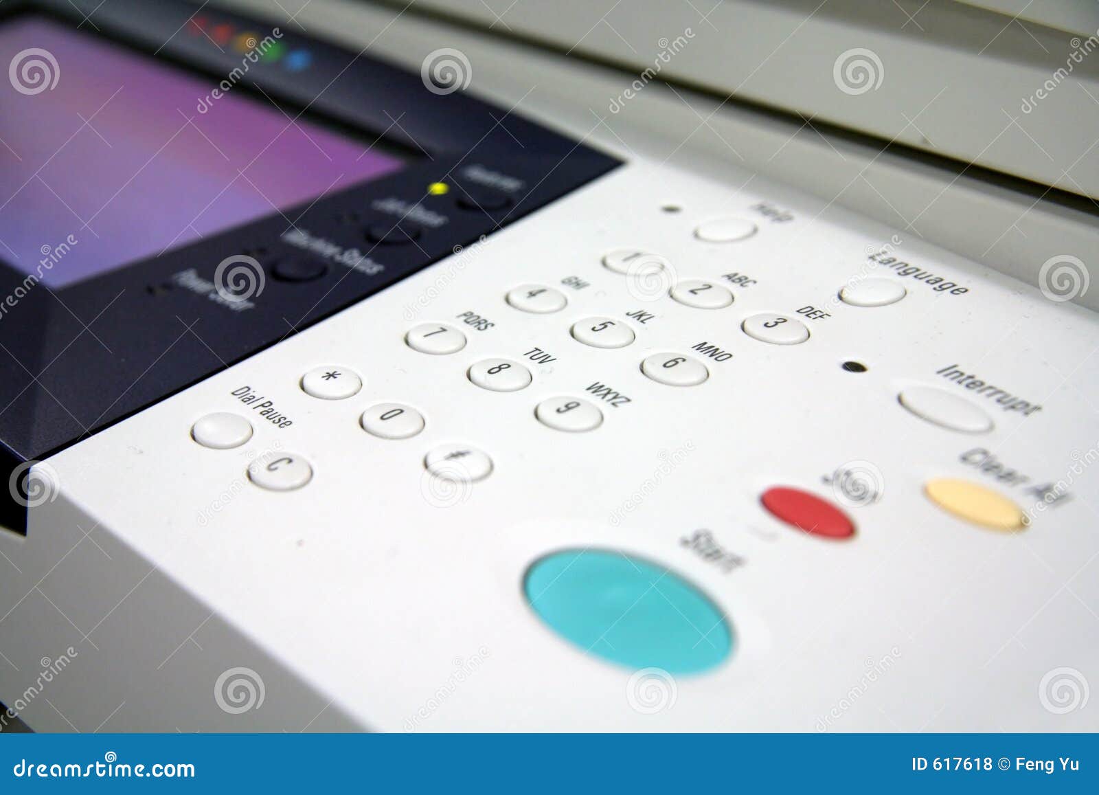 Copier,printer,fax stock photo. Image of device, working - 617618