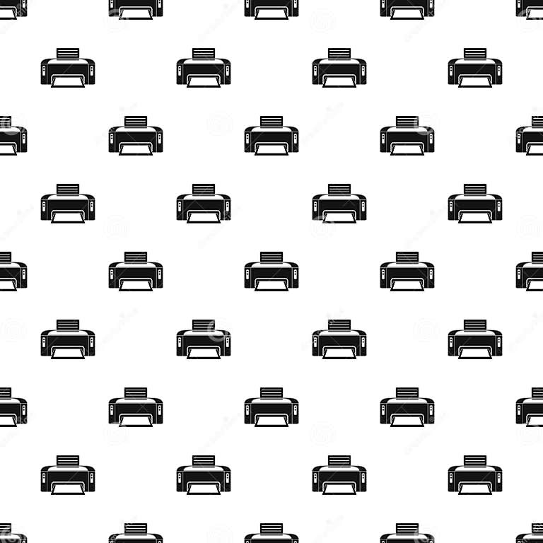 Copier Printer Pattern Seamless Vector Stock Vector - Illustration of ...