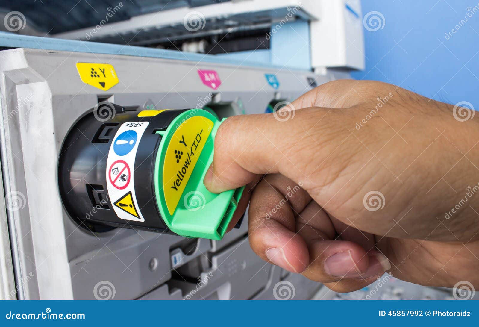 Copier toner cartridges stock photo. Image of laserjet - 45857992