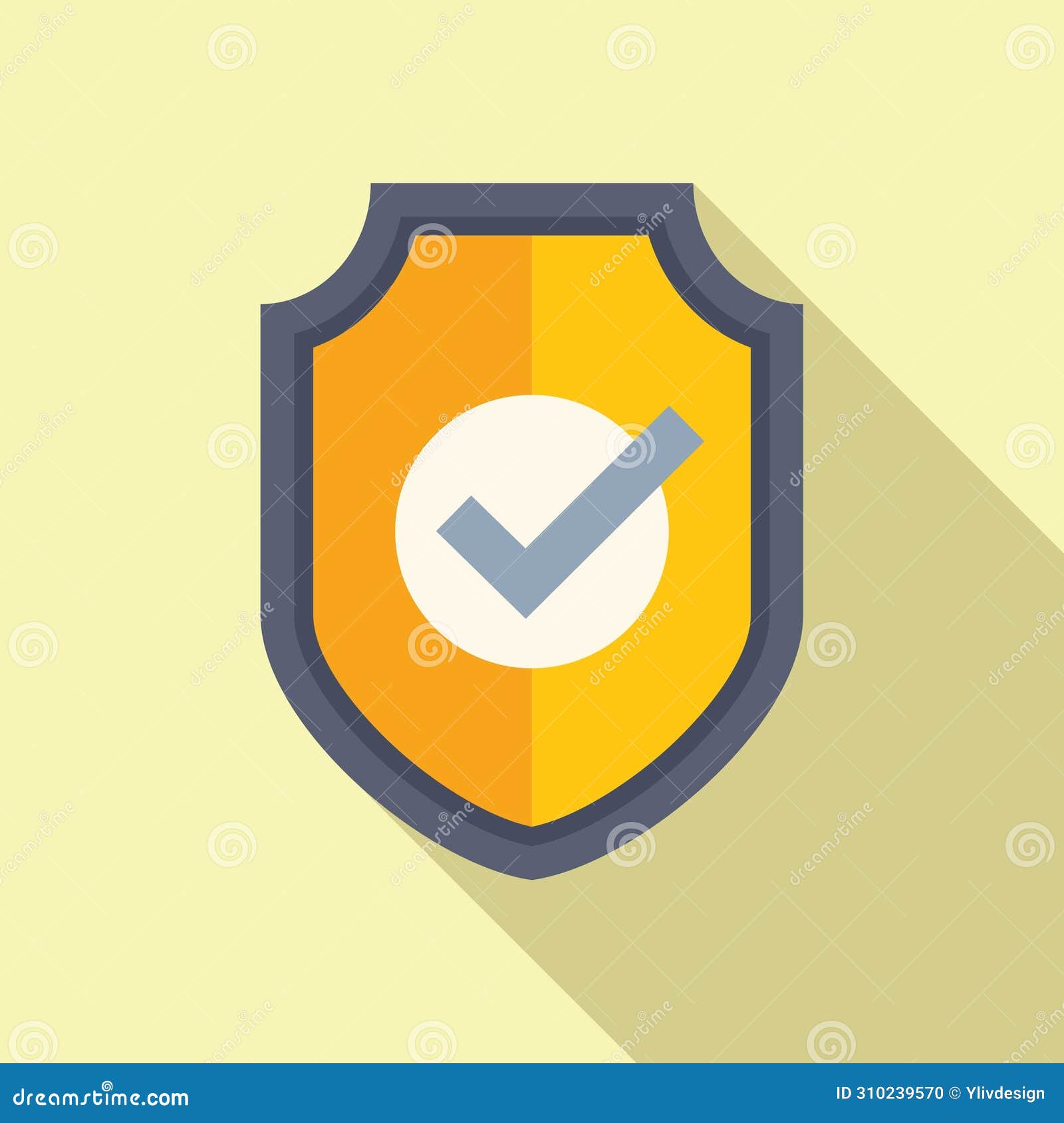 Coping Skills Shield Icon Flat Vector. Health Mental Stock Vector ...