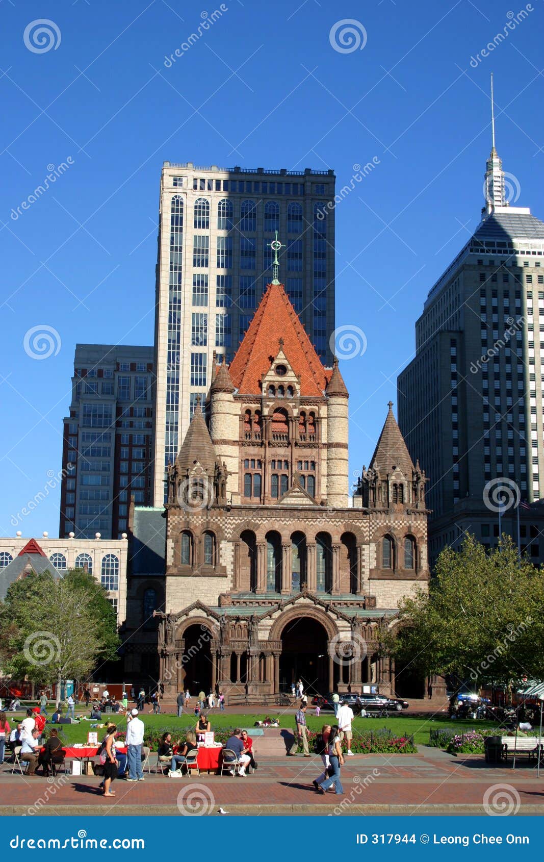 Copley Square, Boston editorial stock image. Image of copley - 317944