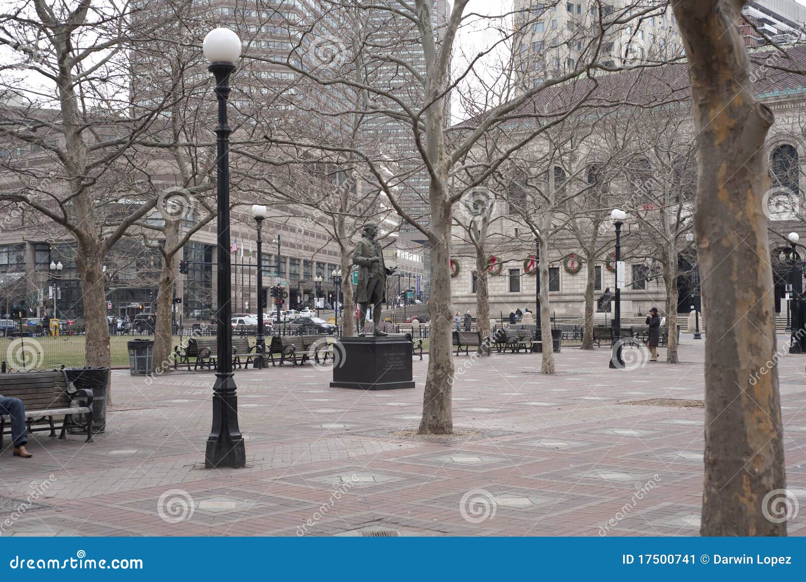 Copley Square in Boston Massachusetts Editorial Photo - Image of ...
