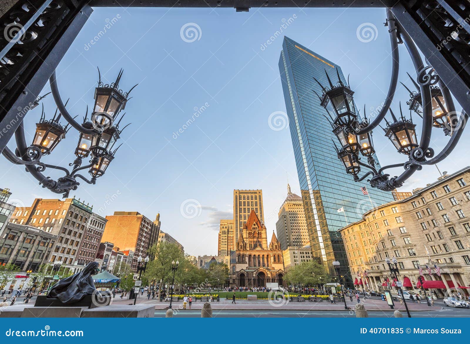 Copley Square editorial image. Image of historic, united - 40701835