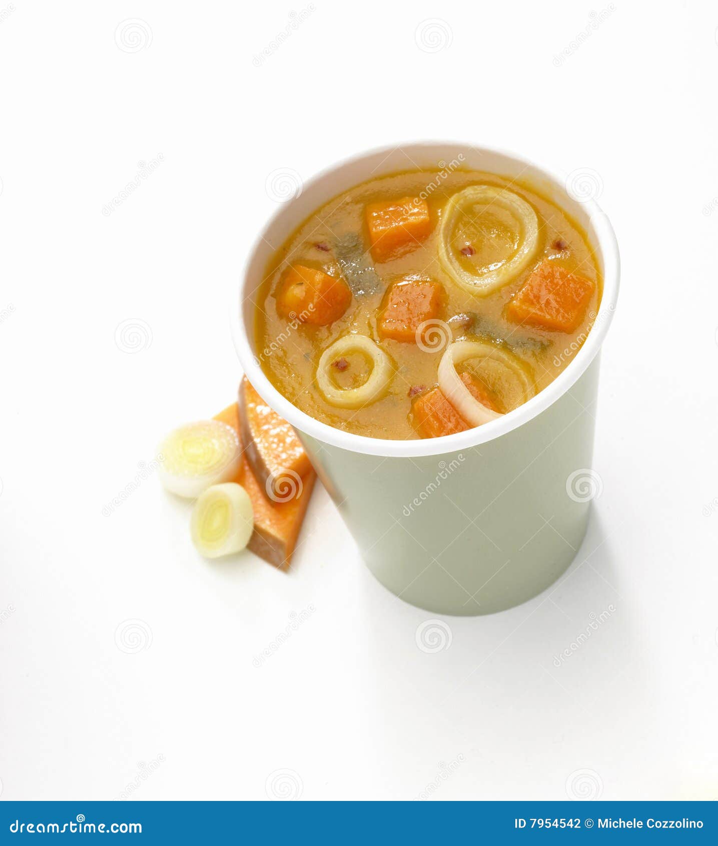 Copo Da Sopa Fotografia de Stock - Imagem: 7954542