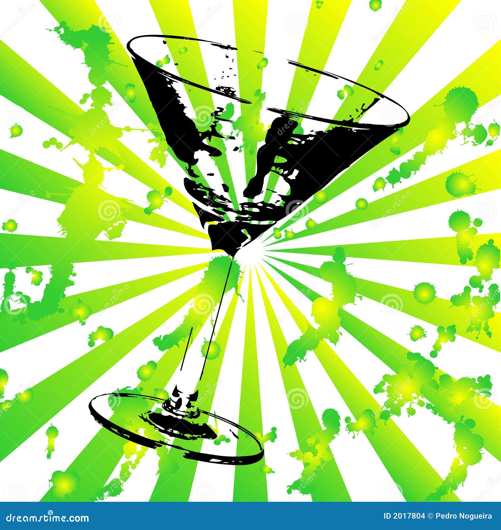 Copos stock vector. Illustration of drink, party, decorative - 2017804