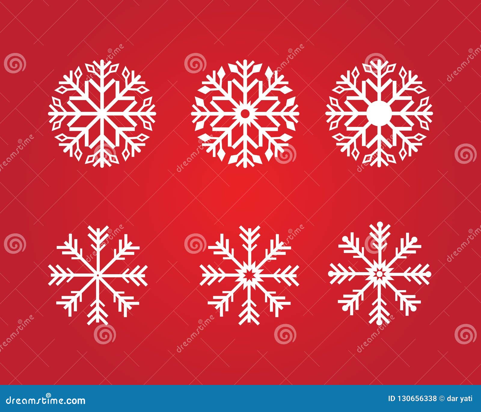 Copos De Nieve Logo Template Ilustración del Vector - Ilustración de ...