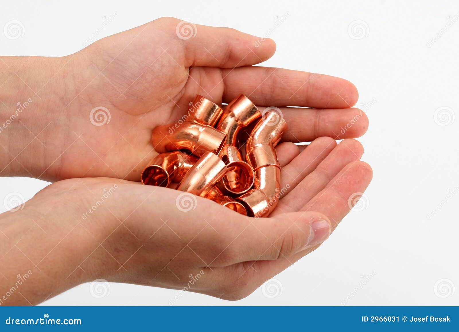 Copper stock image. Image of fingers, industry, industrial - 2966031
