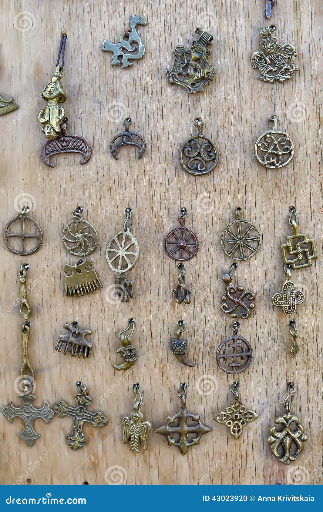 Copper amulets stock photo. Image of luck, blue, fatima - 43023920