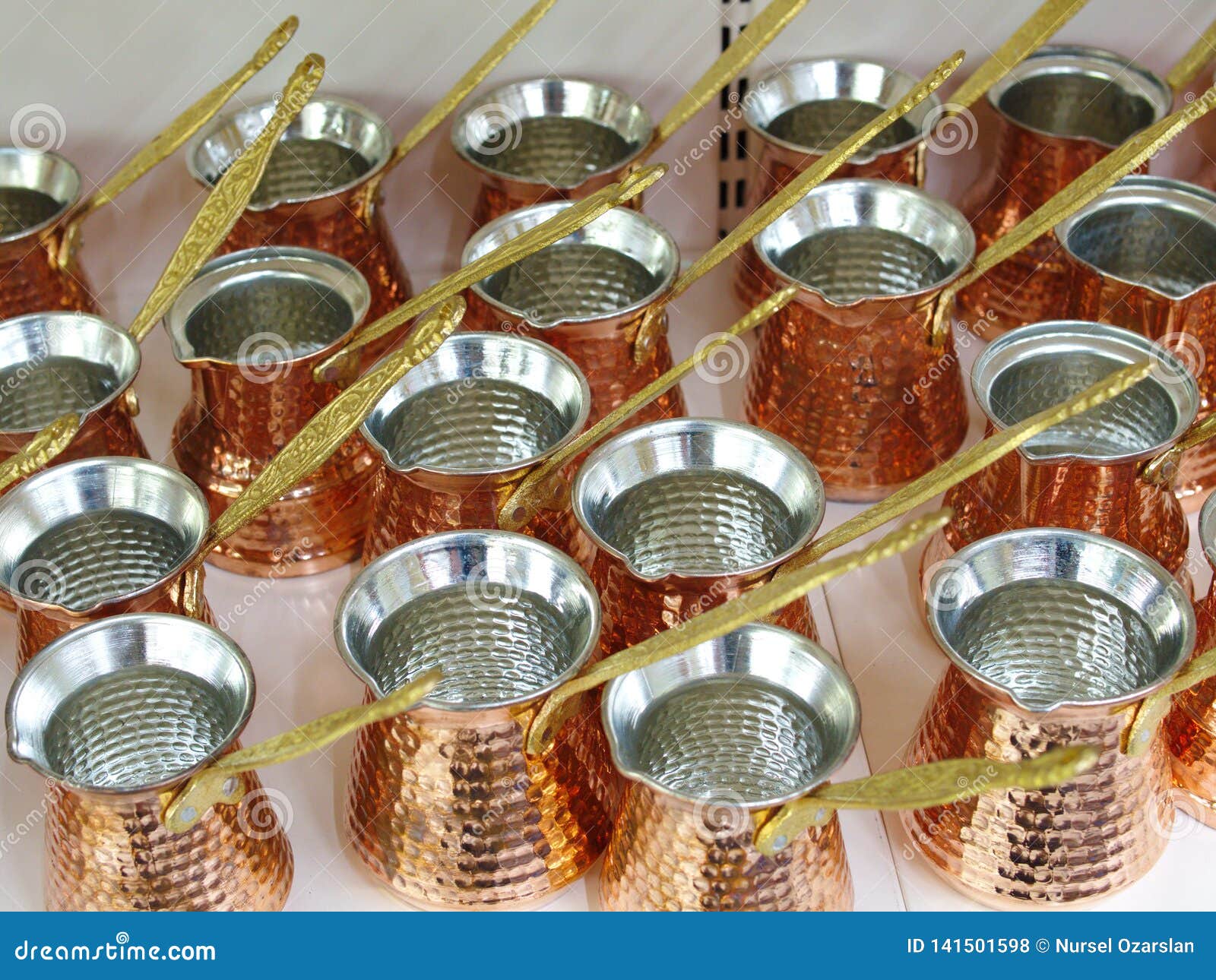 Copper articles stock photo. Image of appliance, handmade - 141501598