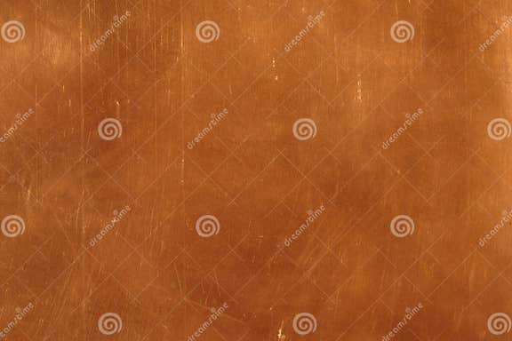 Copper Background. Scratched Copper Surface. Copperplate. Stock Photo ...
