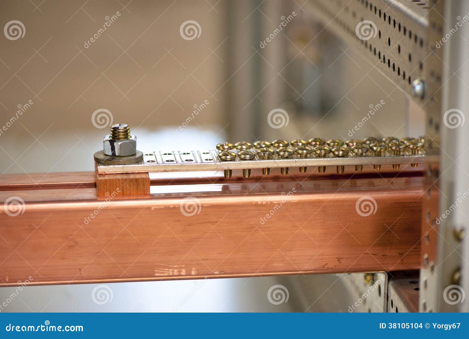 Copper Bar stock photo. Image of industrial, accessory - 38105104