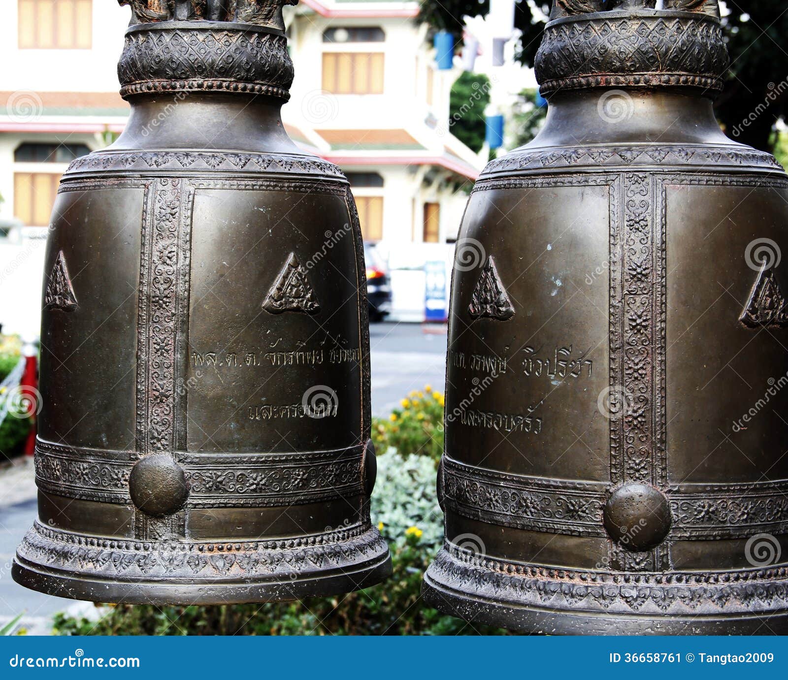 Copper bell stock image. Image of buddhism, object, buddha - 36658761