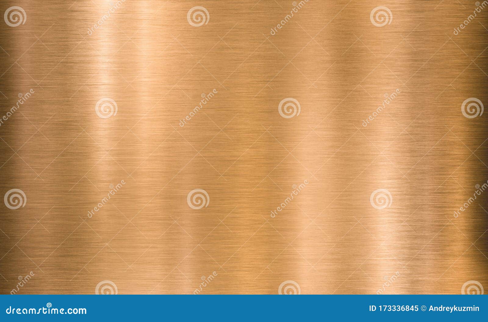 Copper or Bronze Brushed Metal Background or Texture Stock Illustration ...