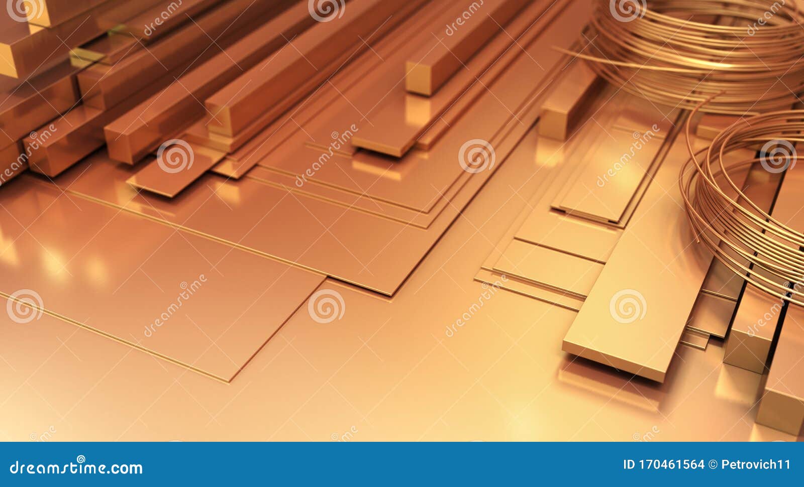 Copper Cable. Realistic Electrical Multicore Wire With Coloured ...