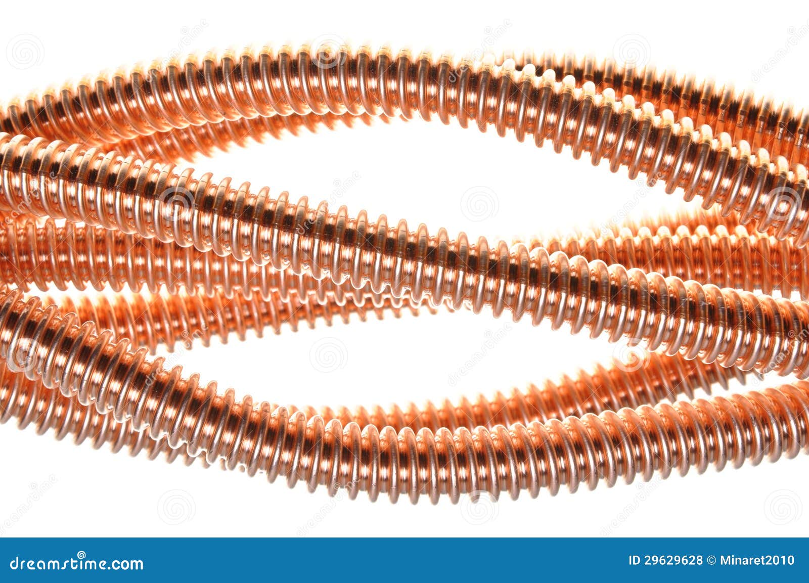 Copper Cable, Energy and Technology Industry Stock Photo - Image of ...