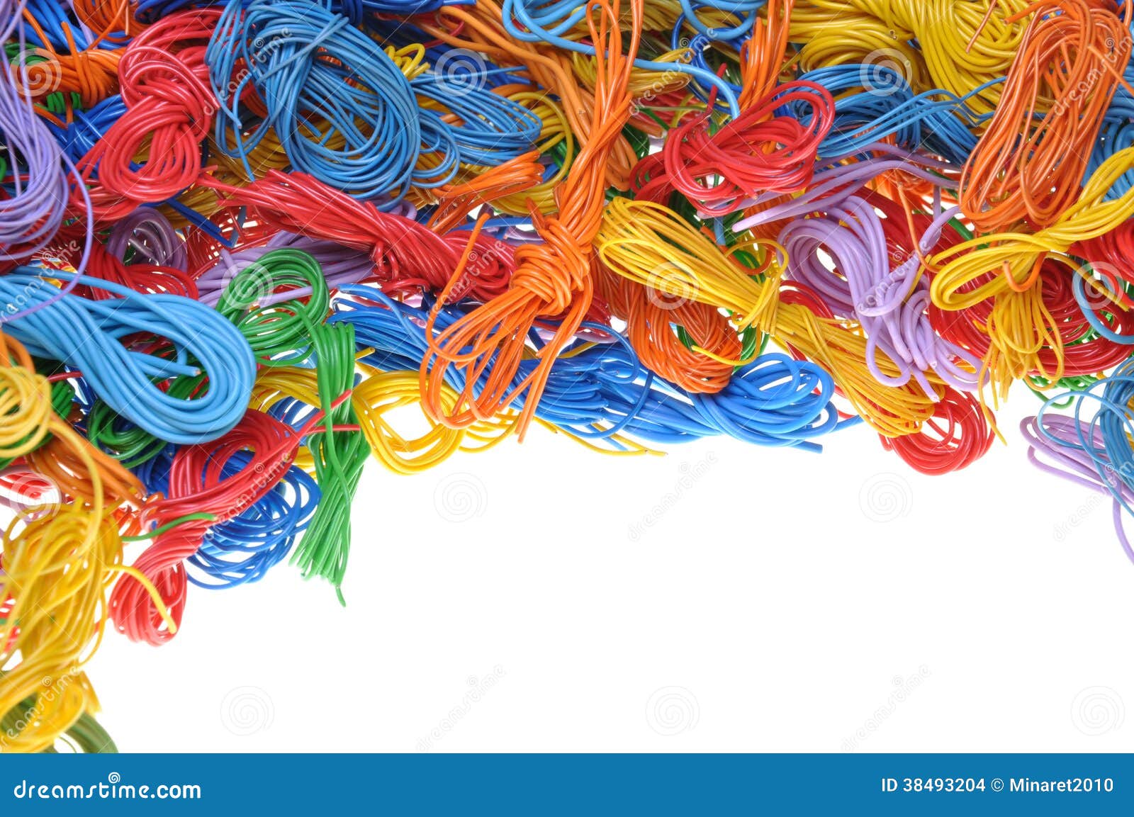 Copper Cable Scrap Recycling Stock Photo - Image of chaos, energy: 38493204
