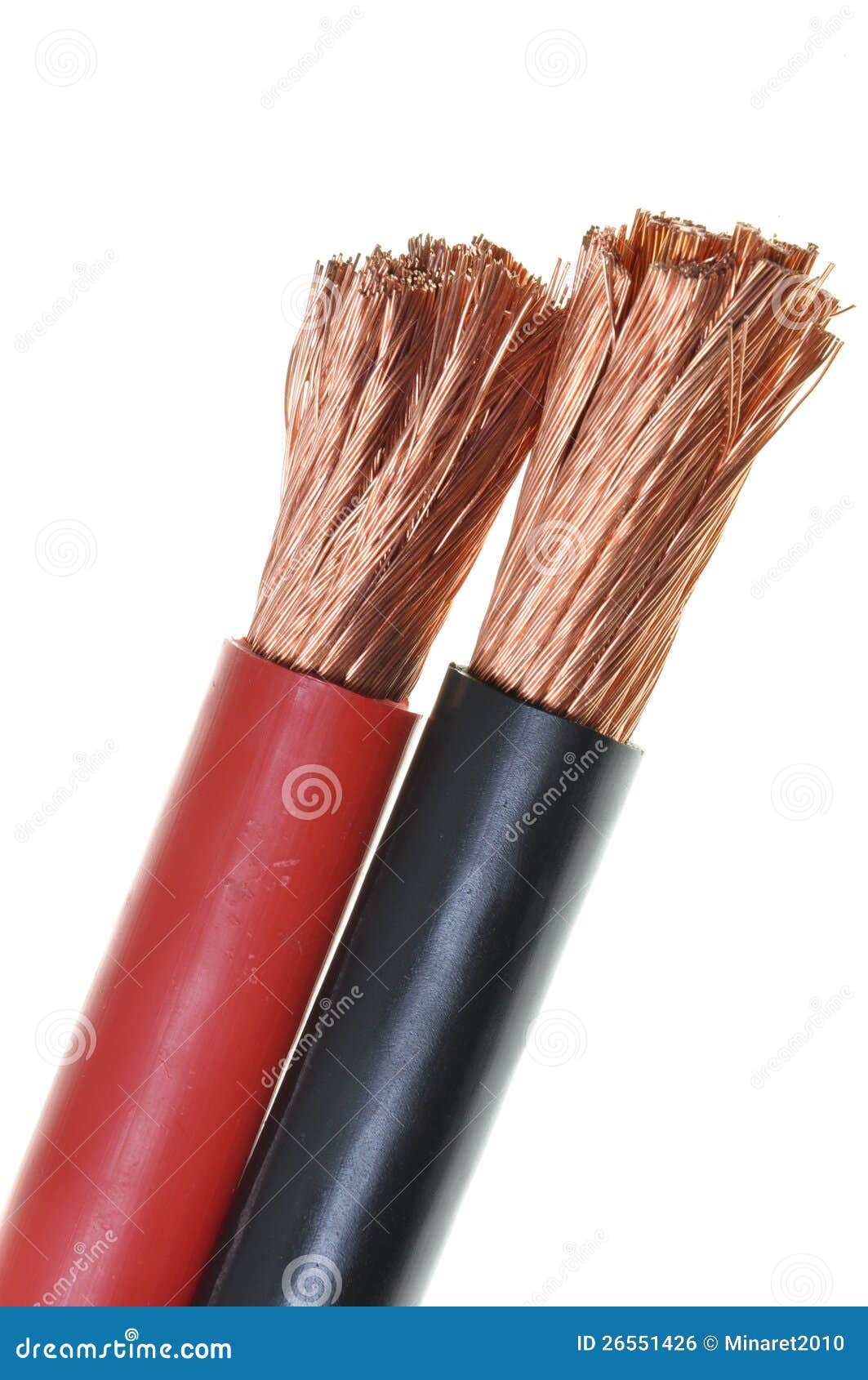 Copper cables stock photo. Image of growth, electrician - 26551426