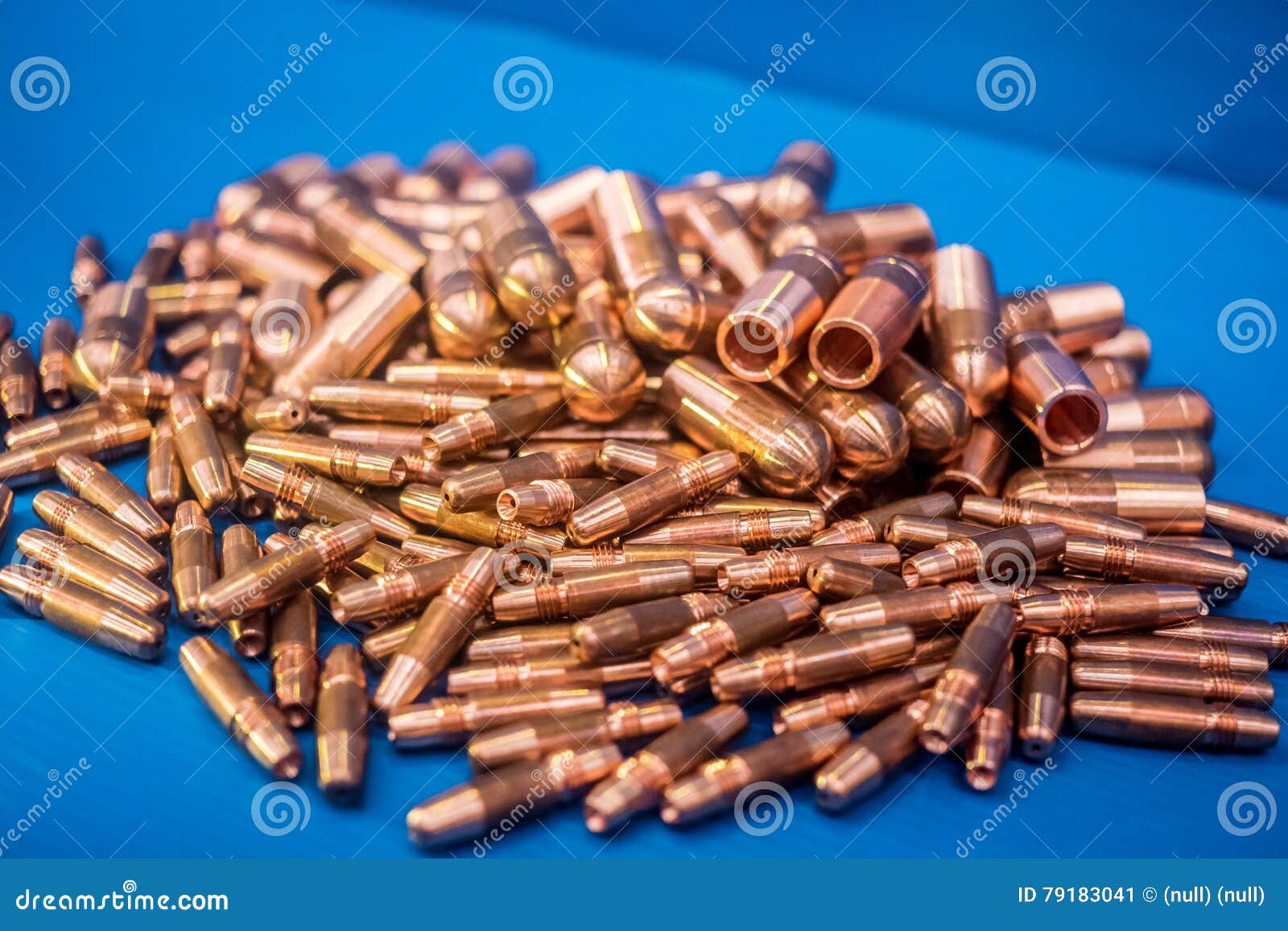 Copper,cap tips stock image. Image of automotive, industry - 79183041