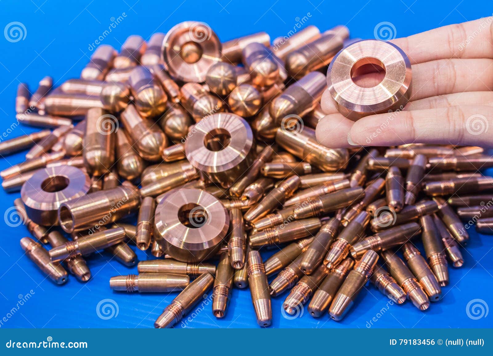 Copper,cap tips stock photo. Image of industrial, machinery - 79183456