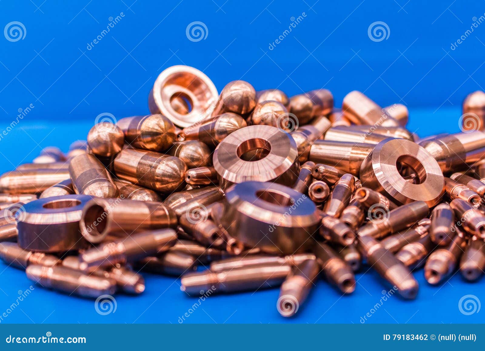 Copper,cap tips stock photo. Image of industrial, machines - 79183462