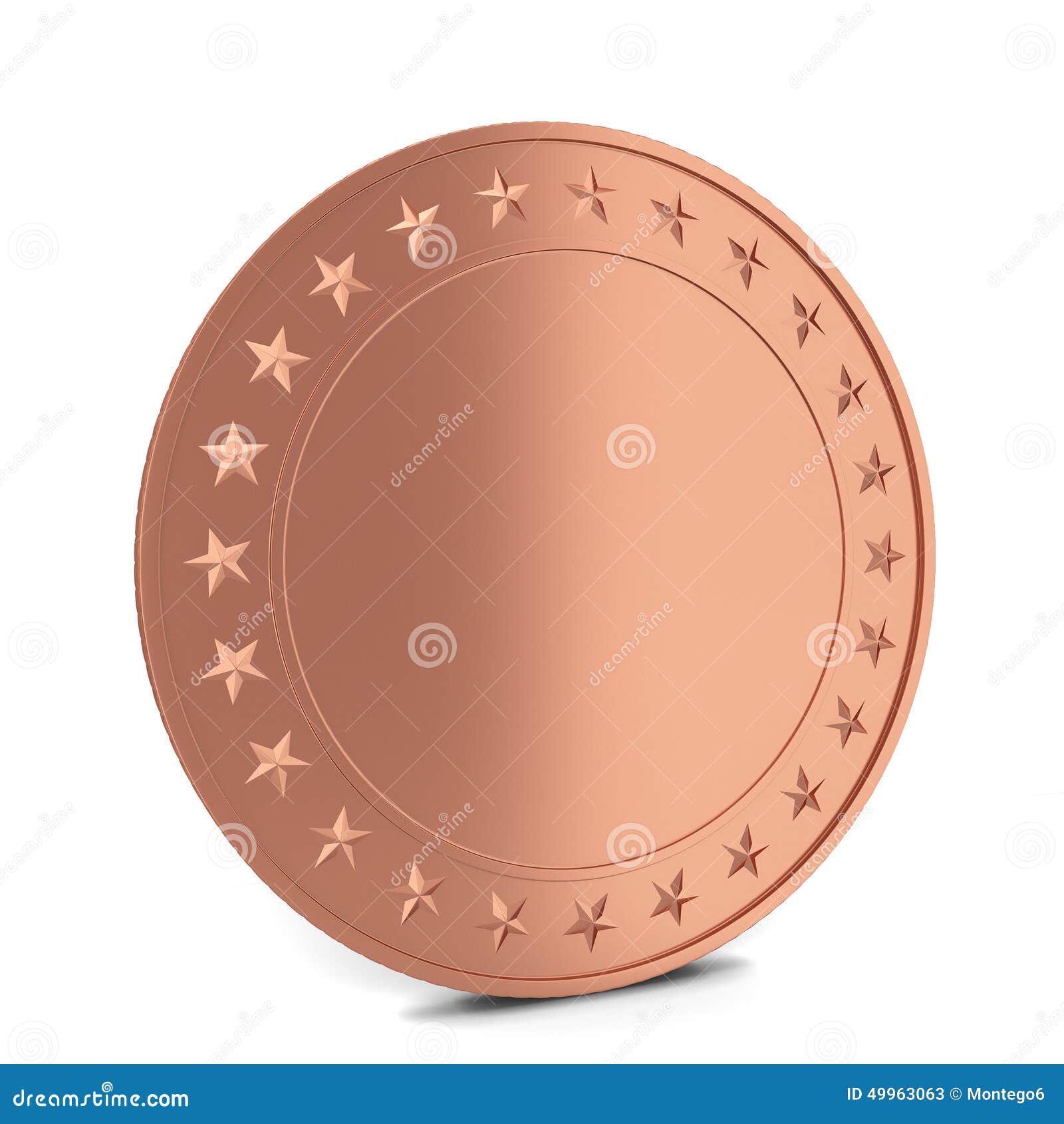 Copper coin stock illustration. Illustration of round - 49963063