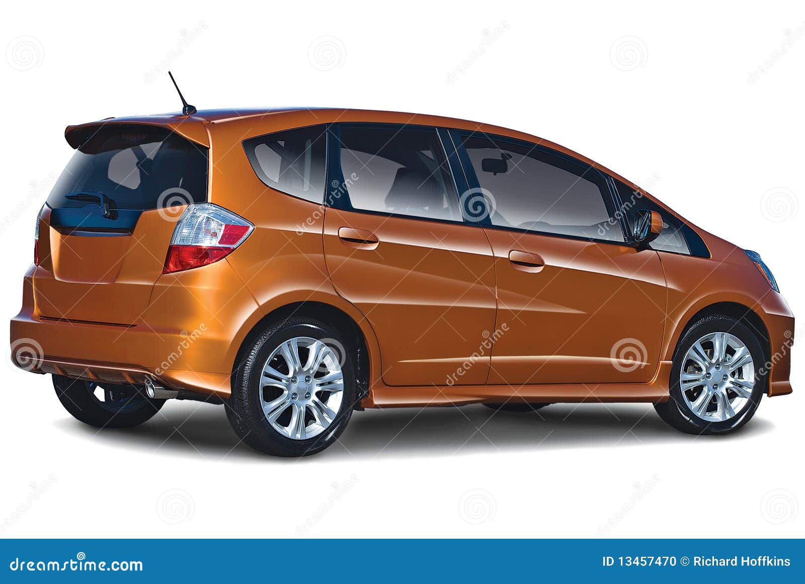 Copper Colored Compact Car stock photo. Image of design - 13457470