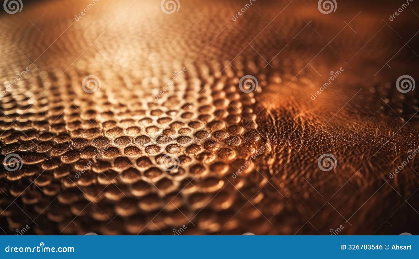 Copper Colored Fabric with Reptile Texture for Background Stock ...