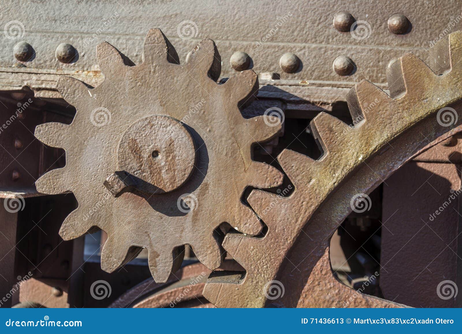 Copper colored gears stock image. Image of concept, gear - 71436613