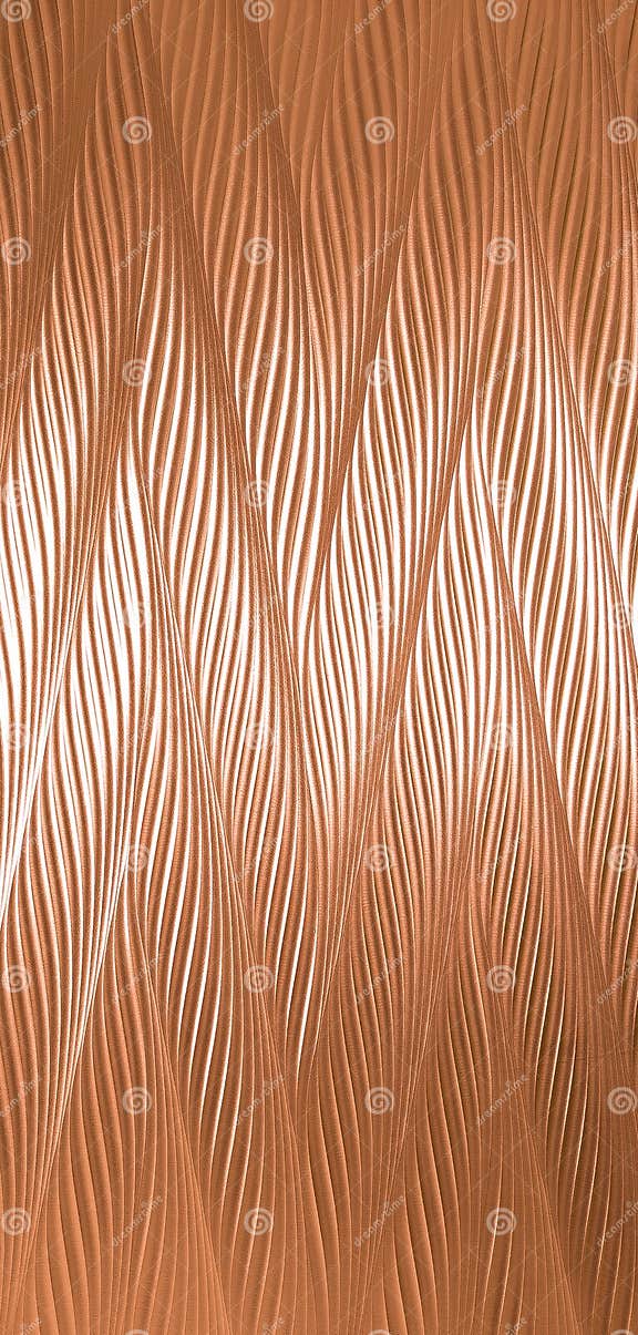 Copper Colored Leather Texture or Background Stock Image - Image of ...