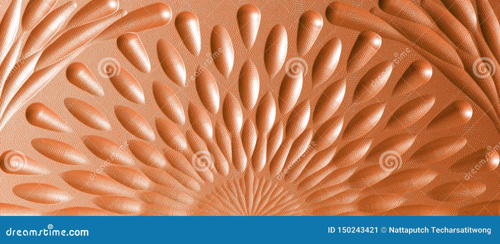 Copper Colored Leather Texture or Background Stock Image - Image of ...