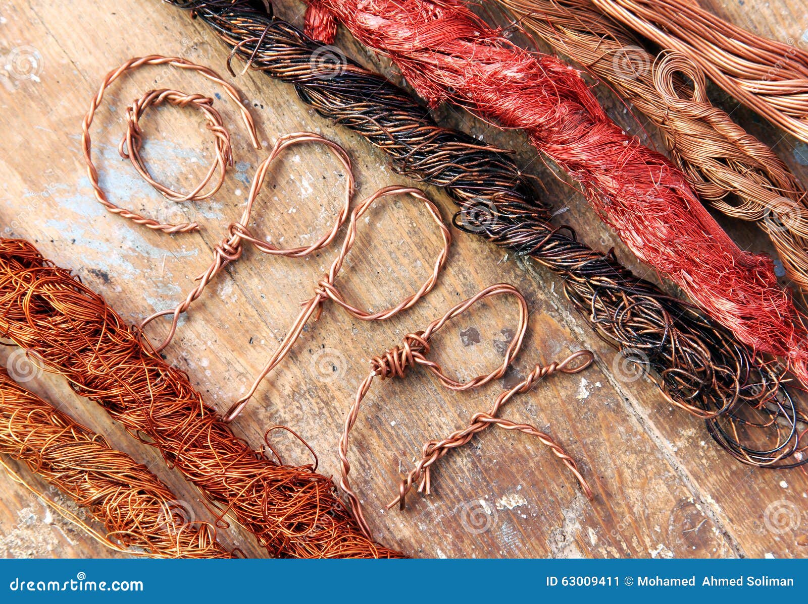 Copper stock image. Image of brown, diverse, heap, glowing - 63009411