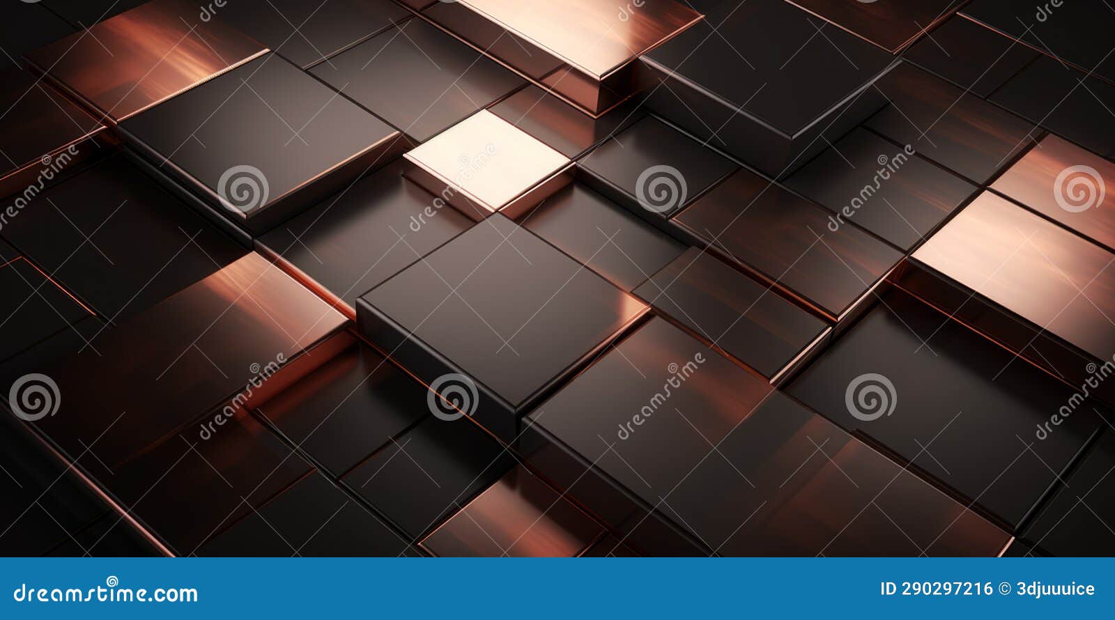 Copper Creative Abstract Geometric Wallpaper. Stock Illustration ...