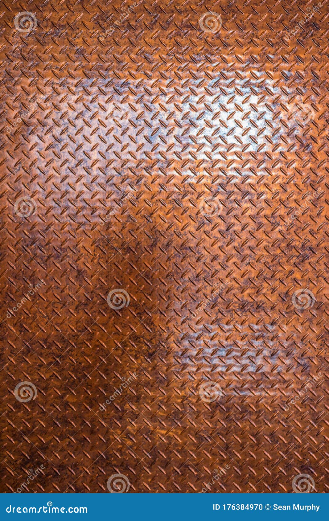 Copper Diamond Plate for Texture or Background Stock Photo - Image of ...