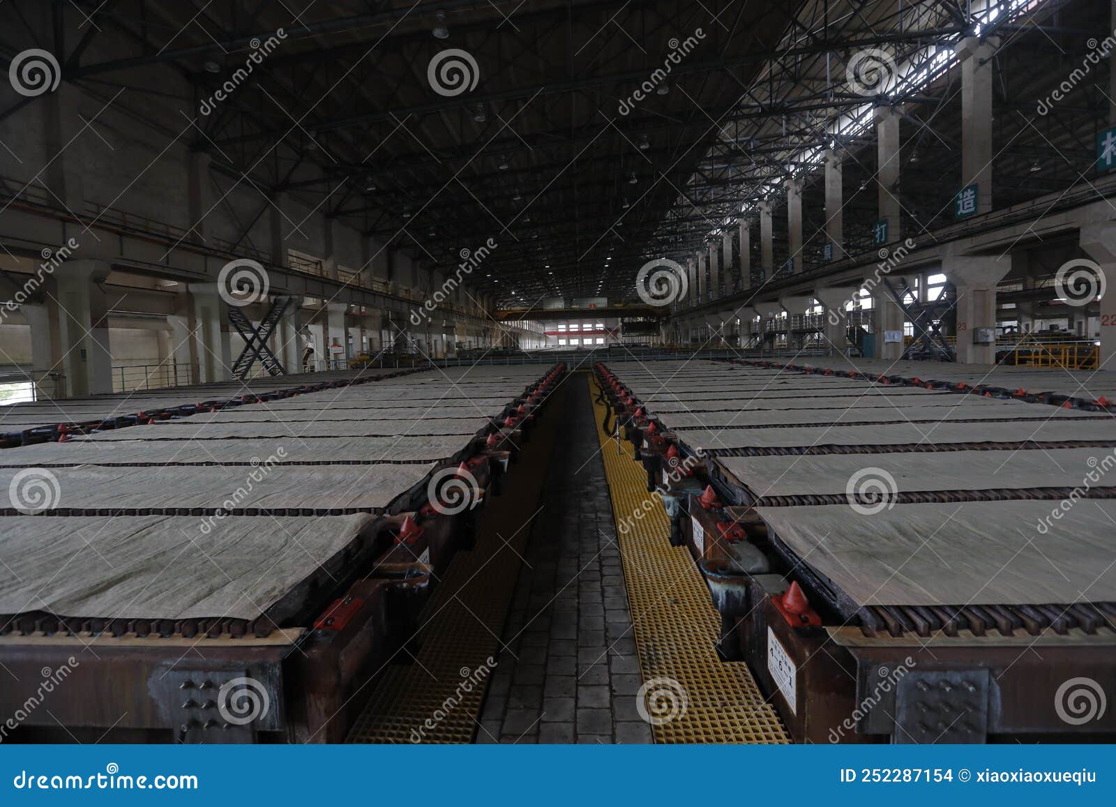 Copper Factory Drying Copper Stock Photo - Image of copper, metal ...