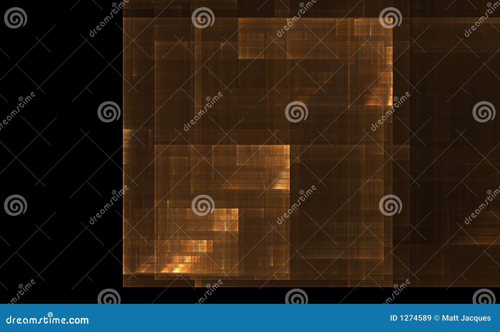 Copper fractal chip stock illustration. Illustration of tile - 1274589