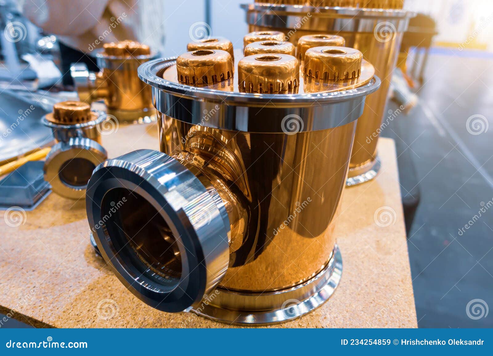 Distillation Column Towers With Blue Sky Background In Chemical Plant ...